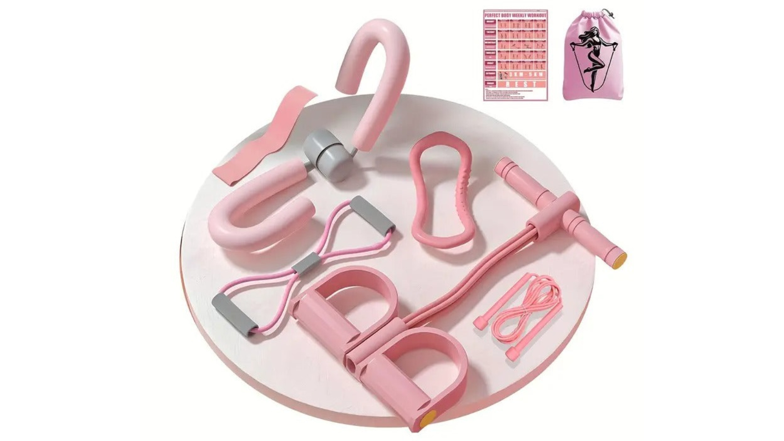 NNETM Set of 8 Yoga Pilates with Accessories | Harvey Norman