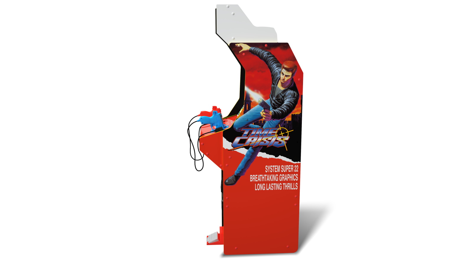 Arcade1Up Time Crisis Deluxe Arcade Machine | Harvey Norman