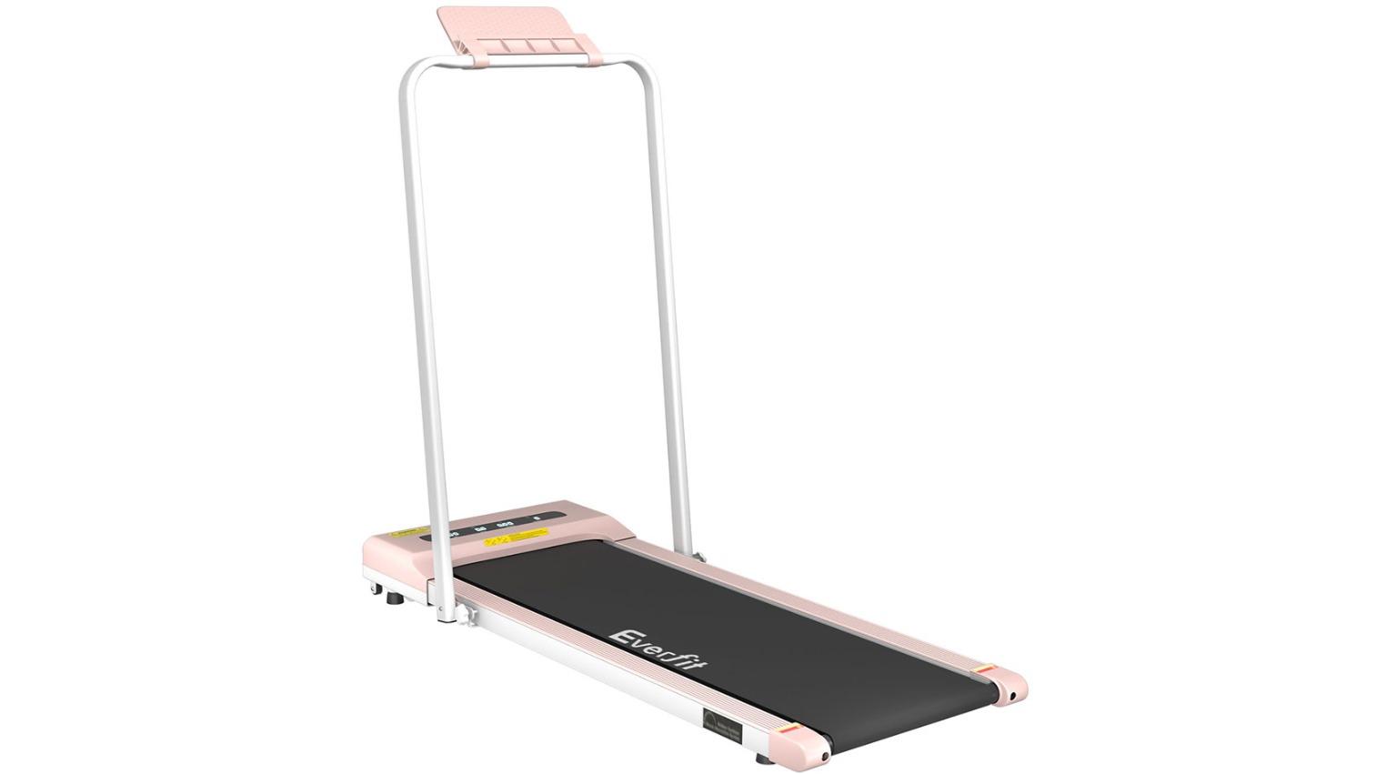 Everfit 38cm Under Desk Electric Walking Pad Treadmill - Pink | Harvey ...