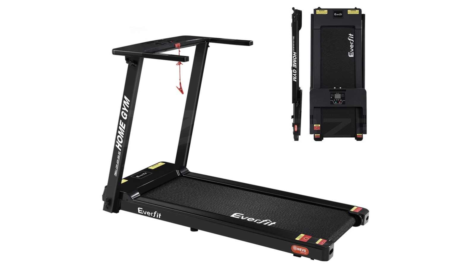 Everfit Electric Treadmill Machine 420mm Belt - Black | Harvey Norman
