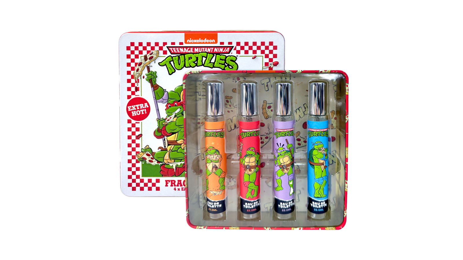 Teenage Mutant Ninja Turtles 4 Piece Kids Fragrance Tin Perfume EDT ...