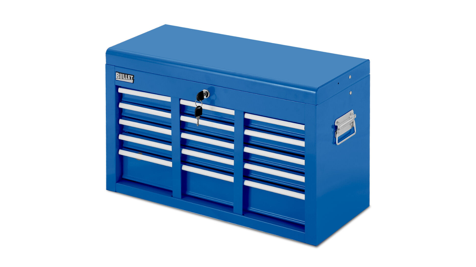 Bullet Pro 9-Drawer Tool Box Chest - Blue | Harvey Norman