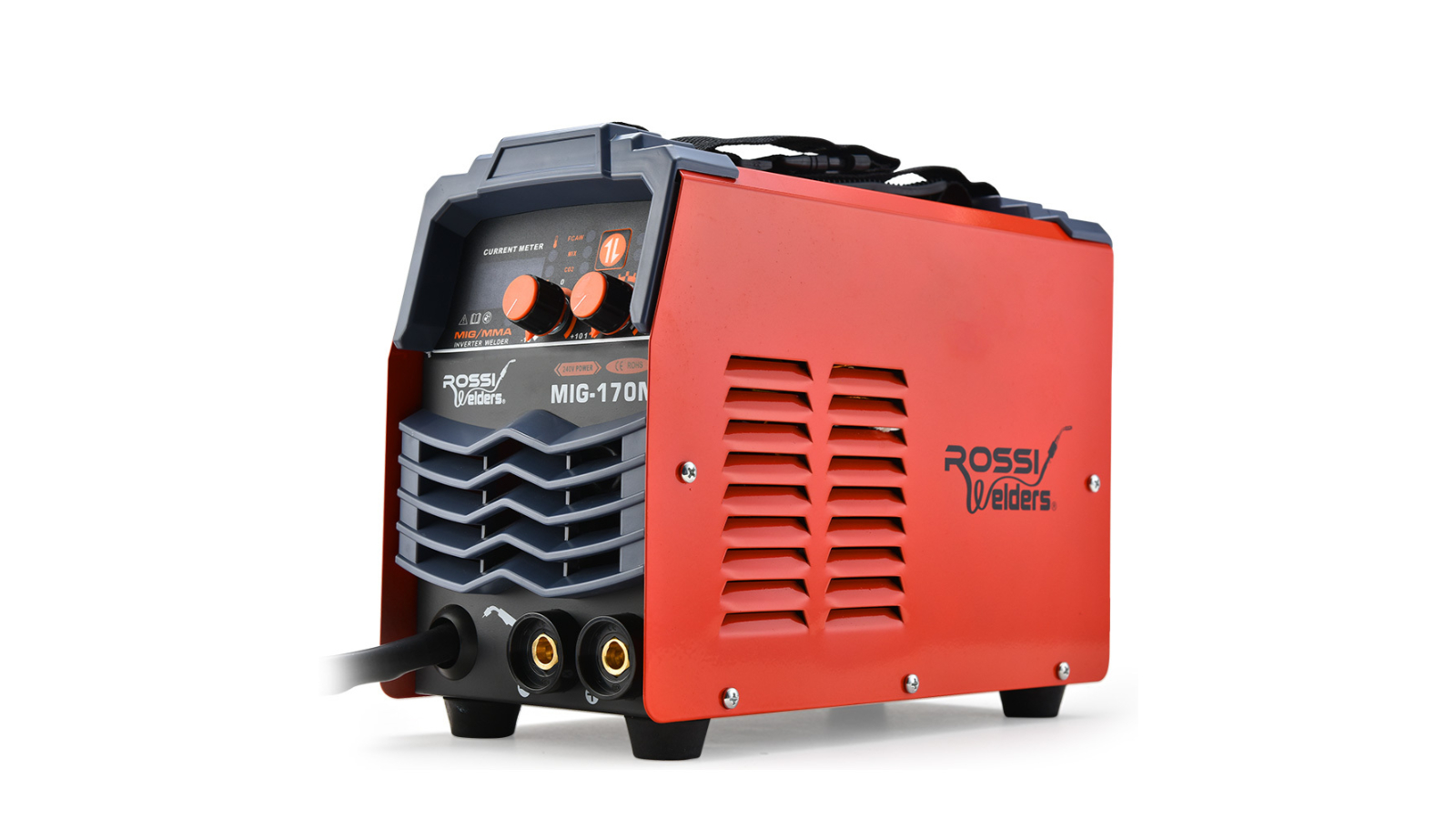 ROSSI MIG-170N 170amp 15A Plug MIG ARC Stick Welder with Carry Case and ...