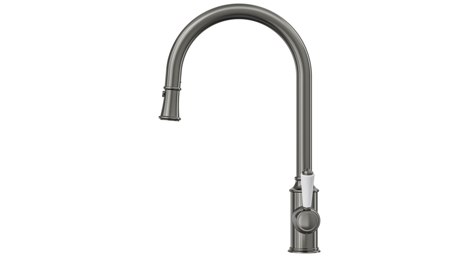 Linsol Tommy S2 Pull Out Sink Mixer - Gunmetal | Harvey Norman