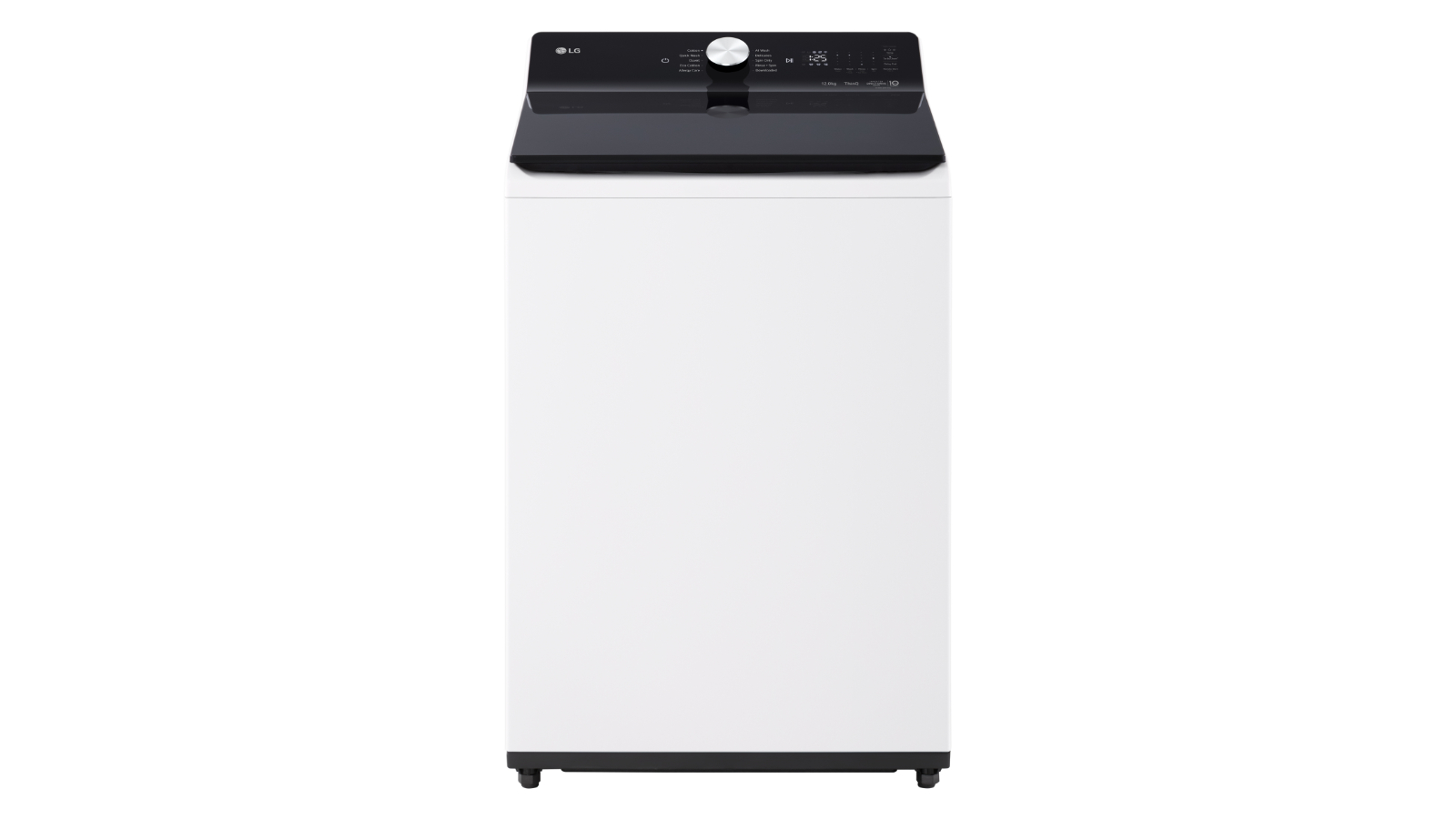 LG 12kg AI DD Top Load Washing Machine - White | Harvey Norman
