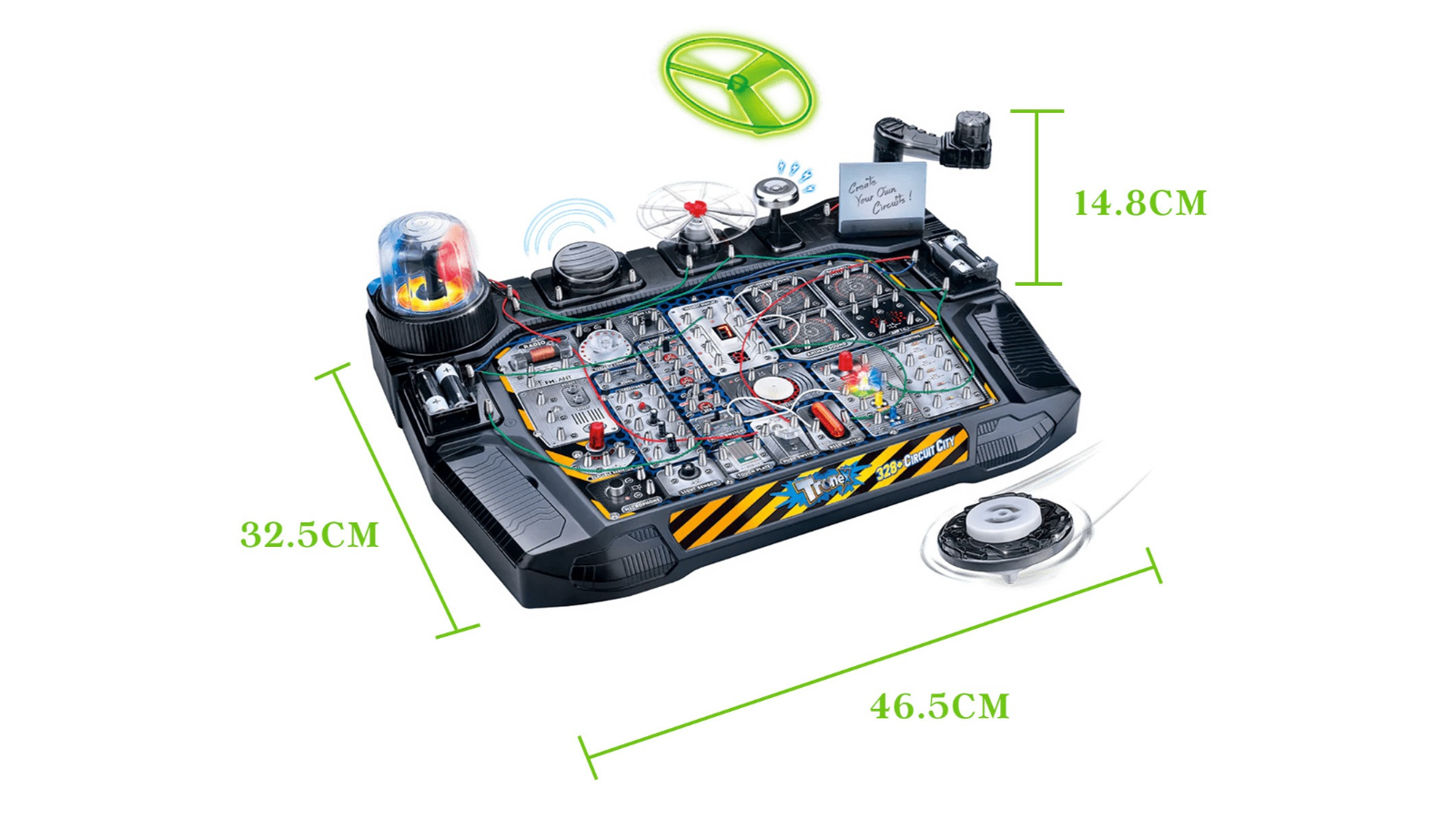 Kenisy Tronex Educational Learning Board 328+ Circuit City Stem Kit Toy ...