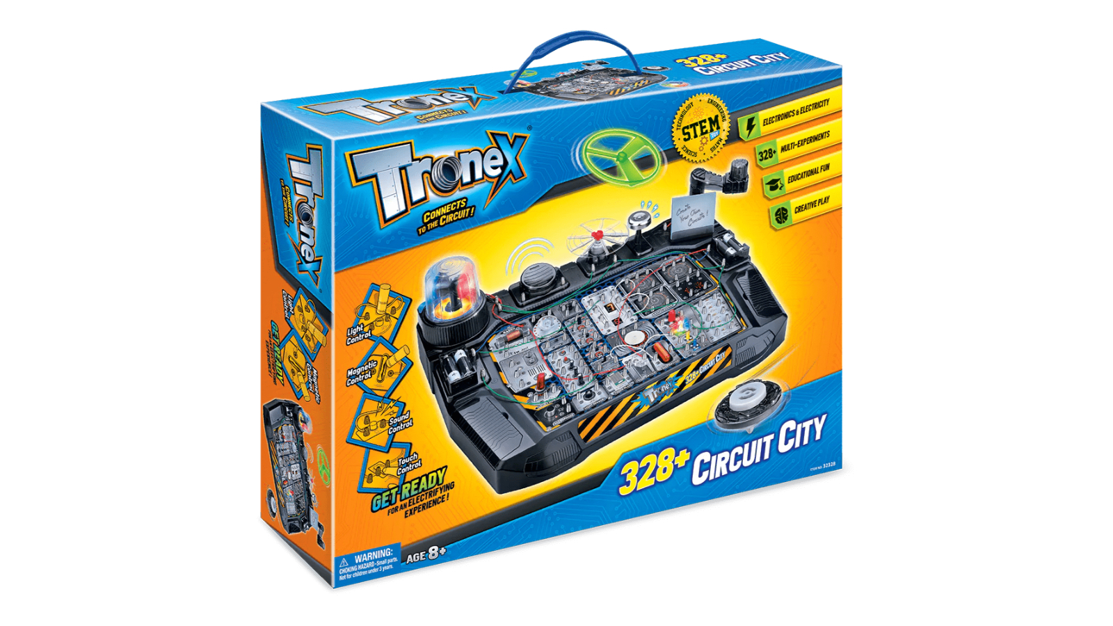 Kenisy Tronex Educational Learning Board 328+ Circuit City Stem Kit Toy ...