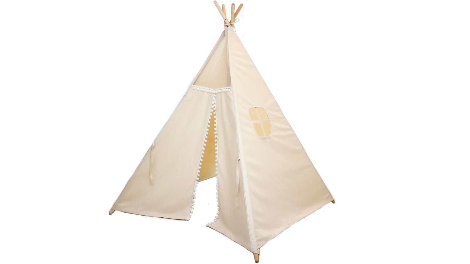 All 4 Kids Della Lace Kids Square Teepee Tent | Harvey Norman