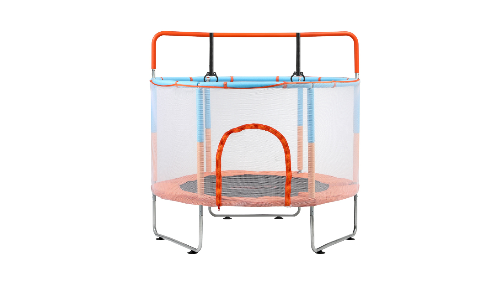 Mazam 60inch Trampoline with Enclosure Safety Net Horizontal Bar ...