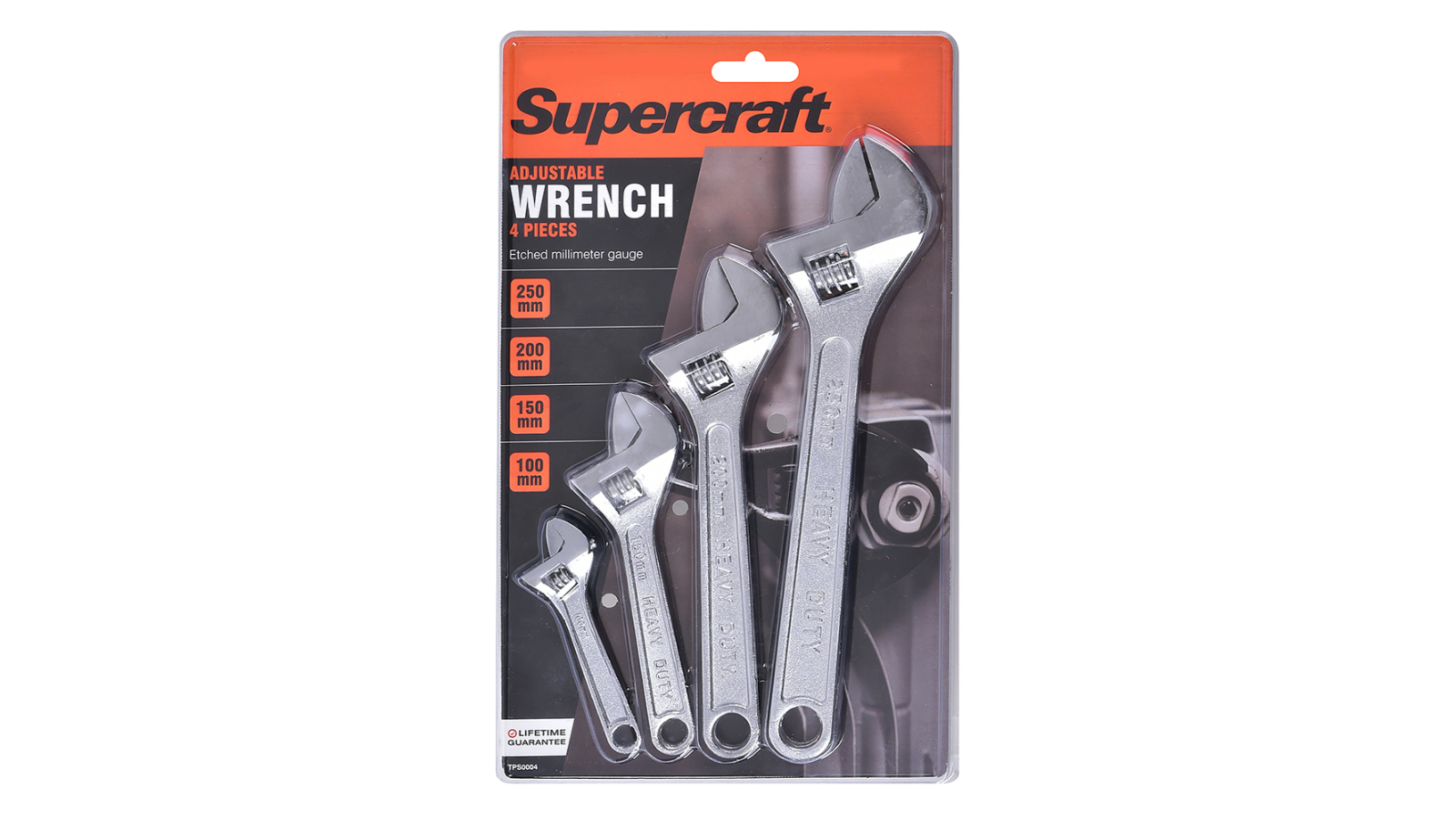 Supercraft 4 Piece Adjustable Wrench Shifter | Harvey Norman