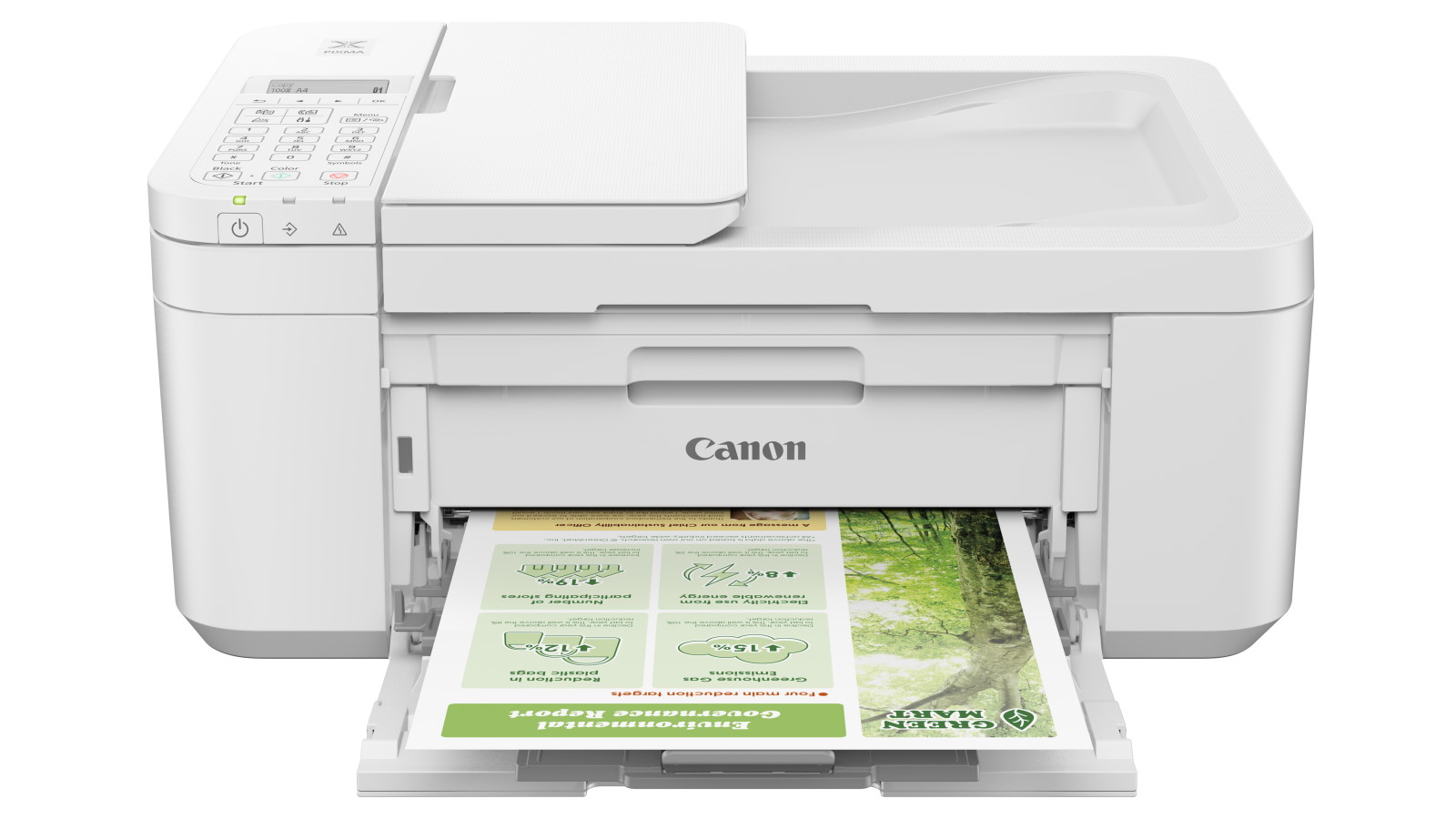 Canon PIXMA Home Office TR4665 Compact Inkjet Printer - White | Harvey ...