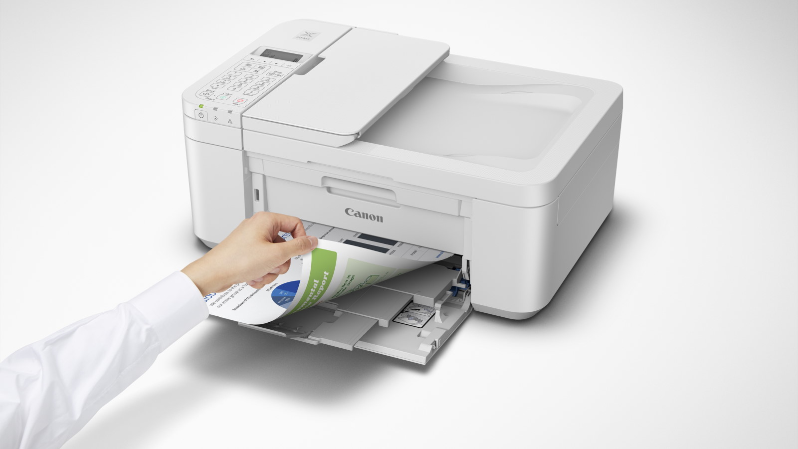 Canon PIXMA Home Office TR4665 Compact Inkjet Printer - White | Harvey ...
