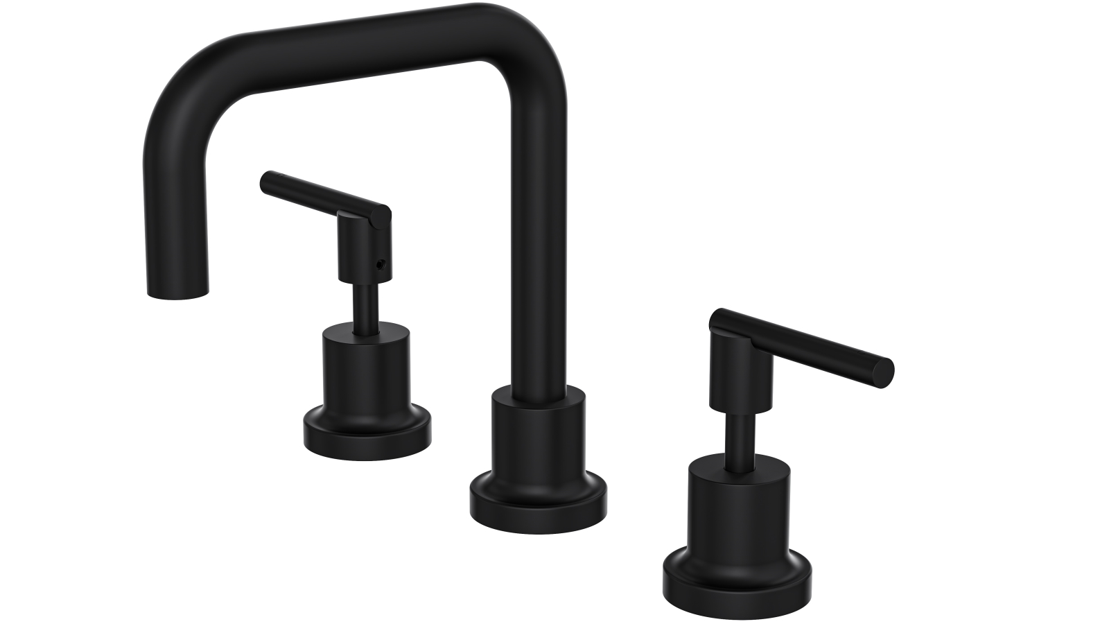 Linsol Tre Lever Handle Basin Set - Matte Black | Harvey Norman