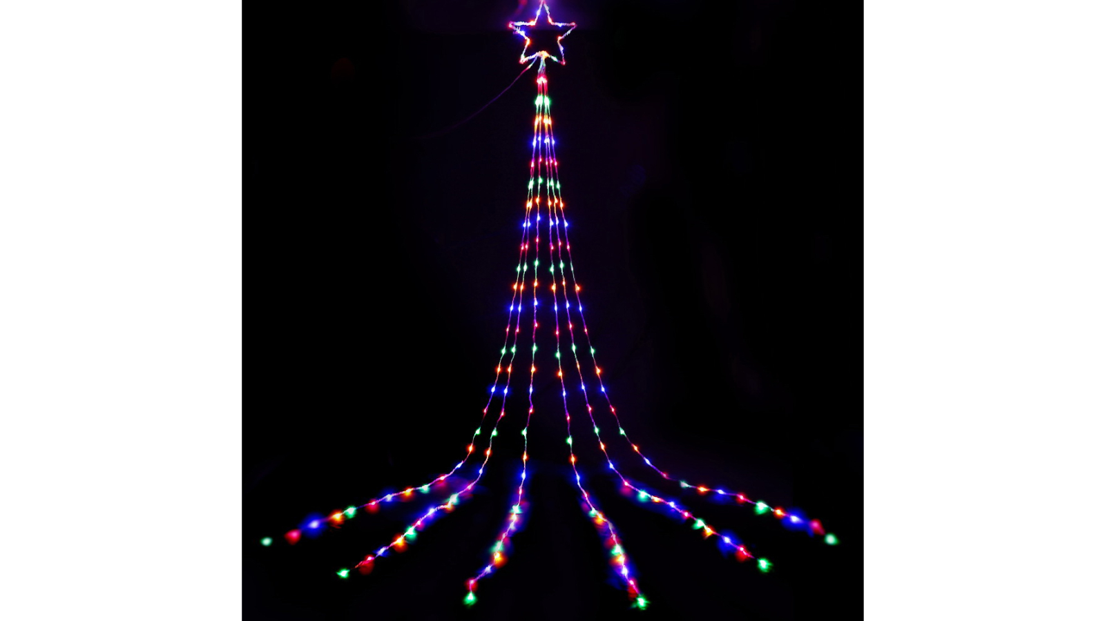 Jingle Jollys Solar Christmas Lights String Light 200 LED - 3metre ...