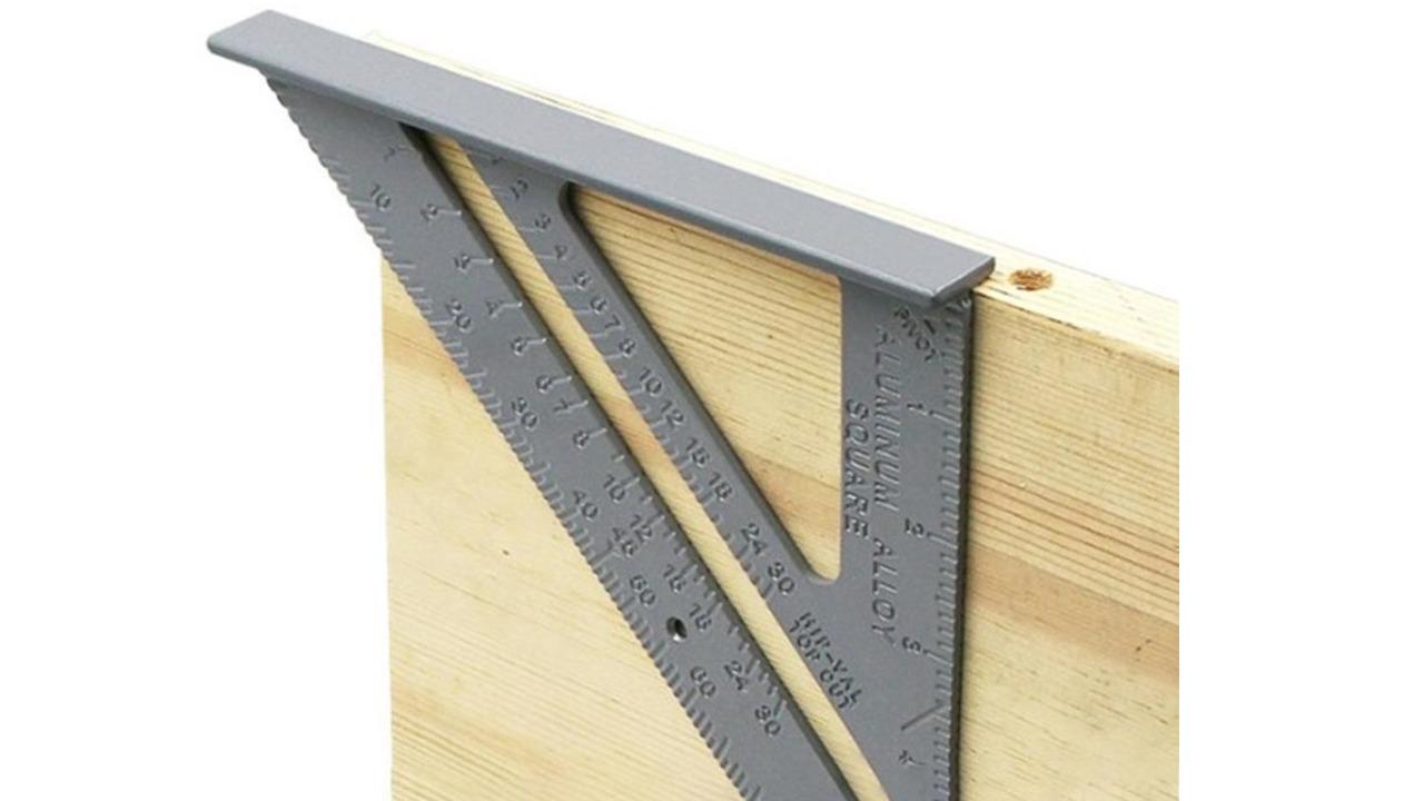 HOD Aluminum Alloy 90 Degree Angle Triangle Ruler | Harvey Norman