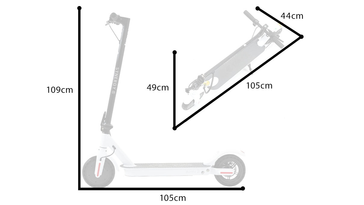 Valk Synergy 5 MkII 400W Electric Scooter - White | Harvey Norman