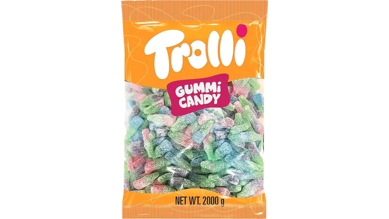 Trolli Pack of 6 Fizzy Soda Soft Drink Bottle Lollies Candy - 2kg ...