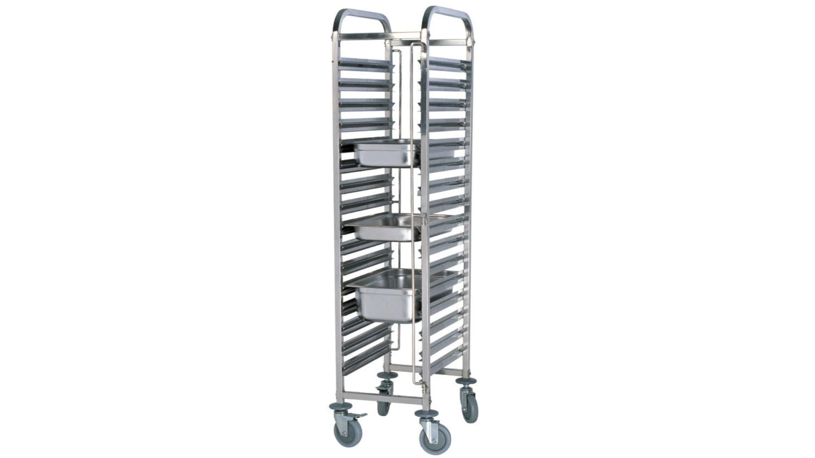 Ice 15-Tier GN Stainless Steel Trolley | Harvey Norman