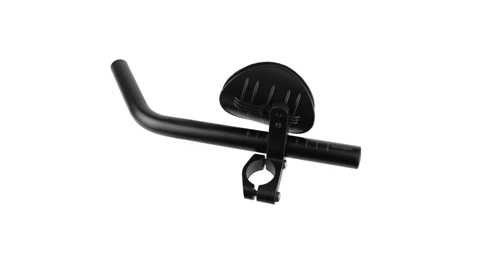 TranzX Bike Triathlon Bar with Clip-On Arm Rest and Detachable Pad ...