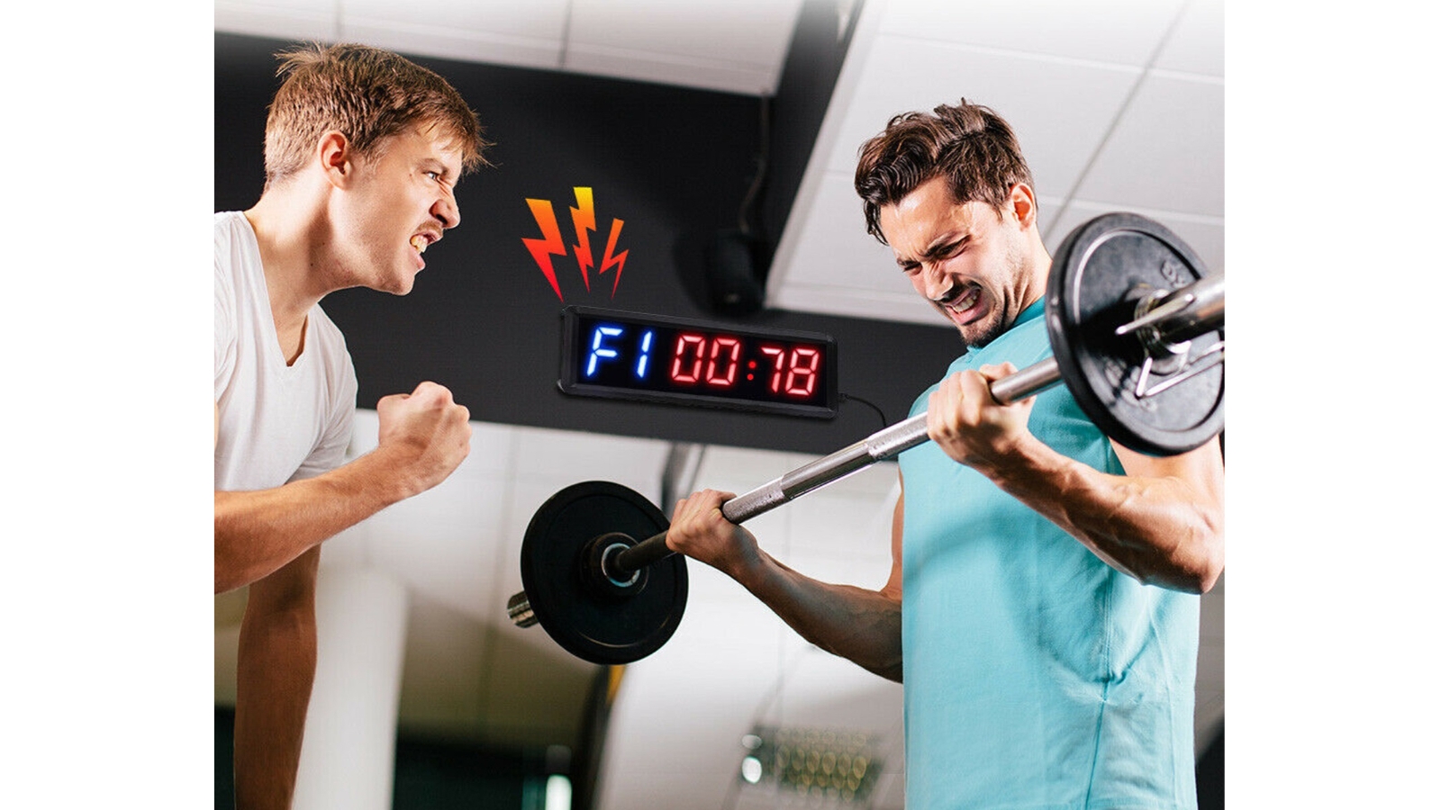 TODO 6 Digit LED Digital Display Countdown Timer | Harvey Norman