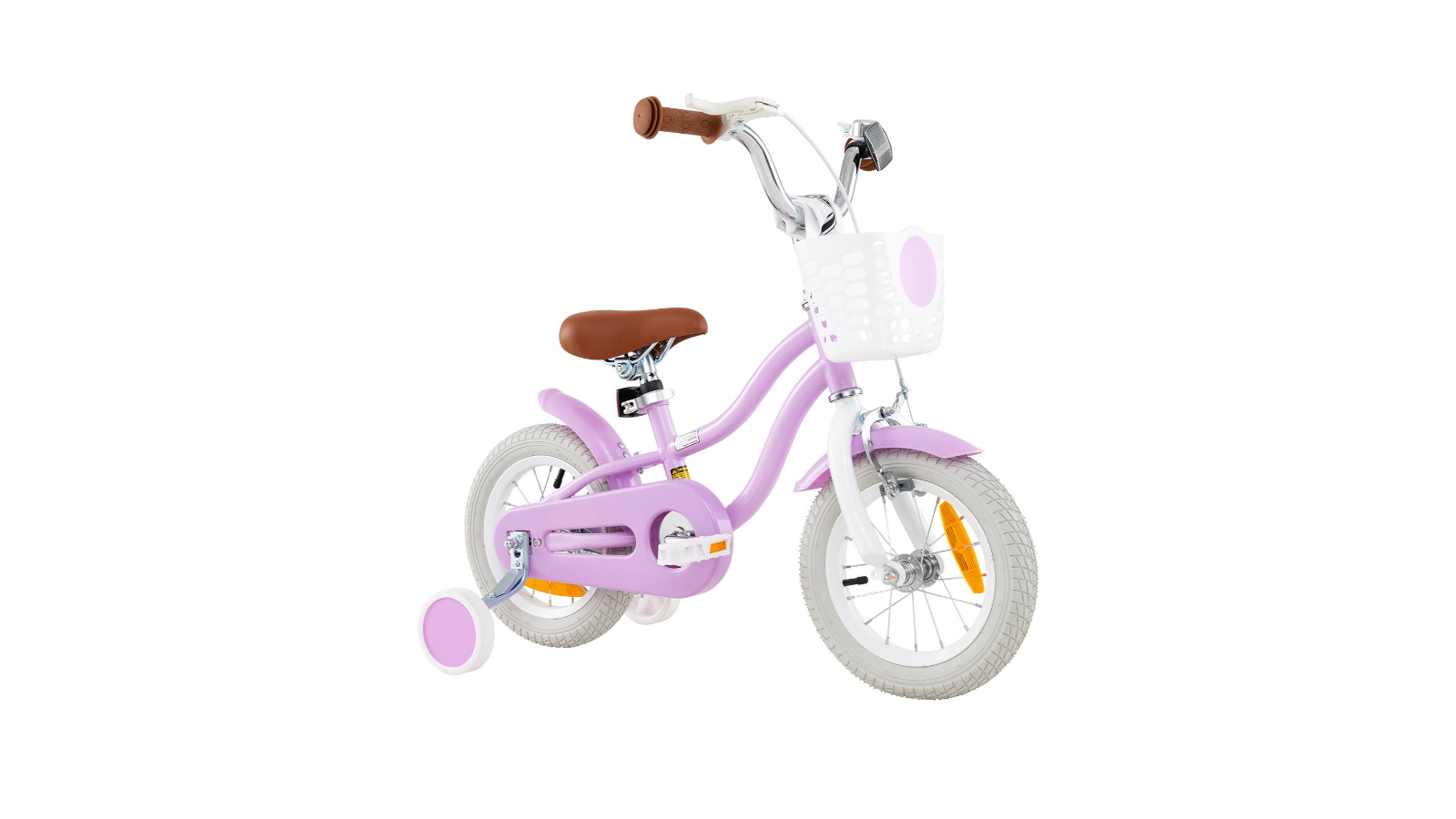 Costway 30cm Balance Bike with Detachable Training Wheels and ...