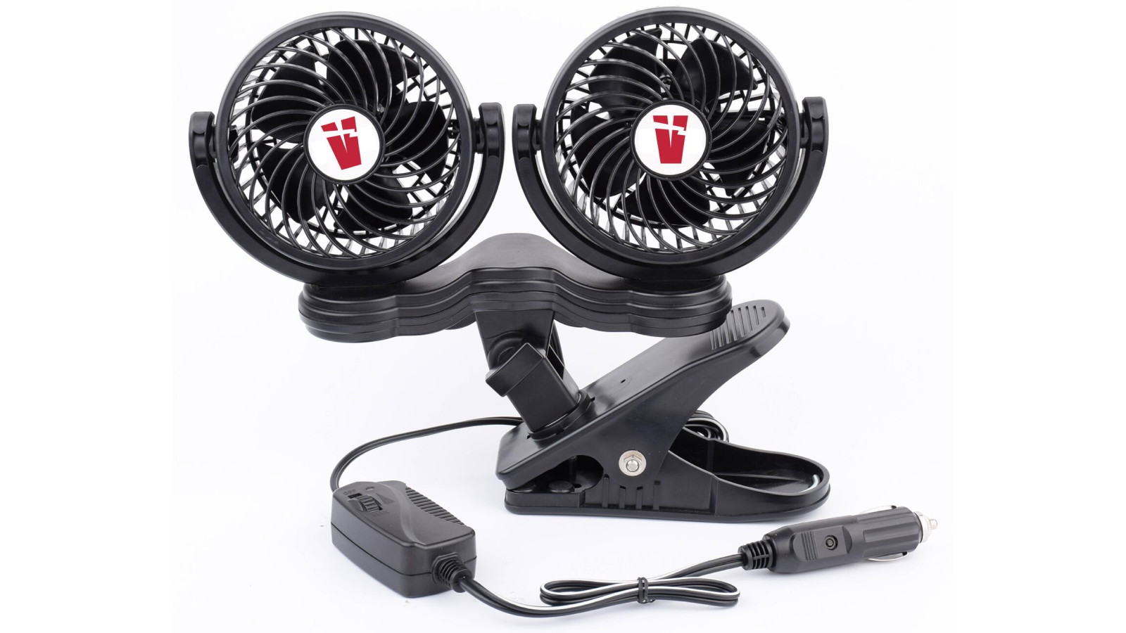 12 Volt Direct Dual 4-inch 12V Fan with Clamp | Harvey Norman