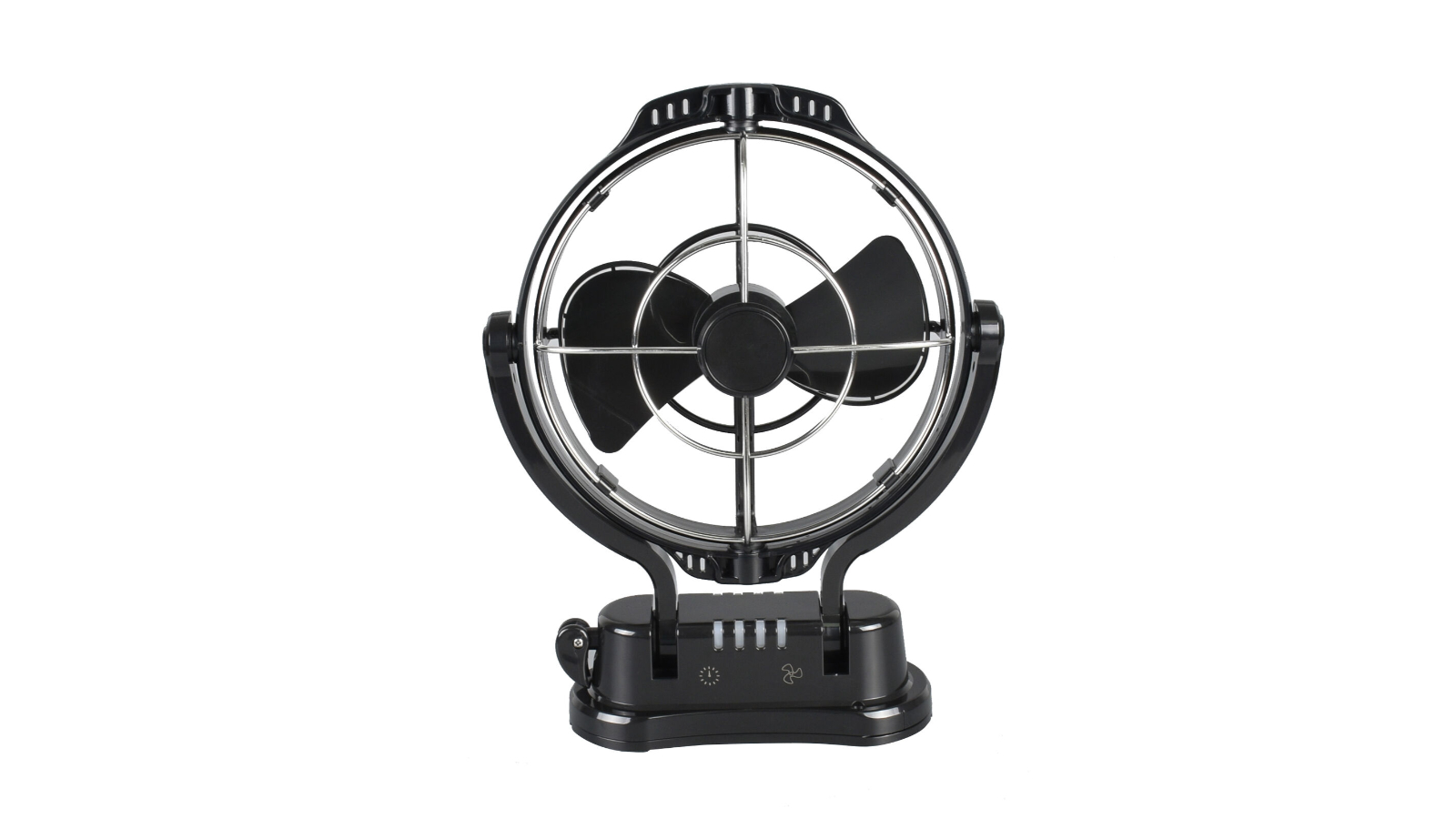 12 Volt Direct Breeze Pro 7inch 360 Gimbal Caravan and RV Fan - Black ...