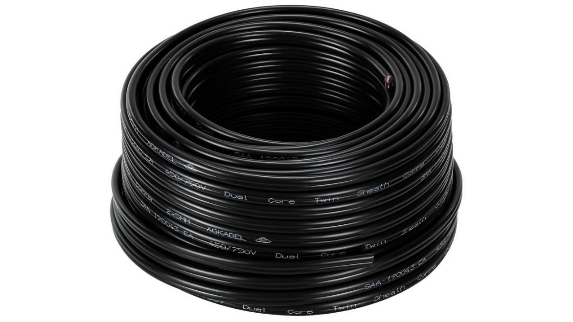 Giantz 30metre 2-Sheath Twin Core 450V Car Electrical Cable Extension ...
