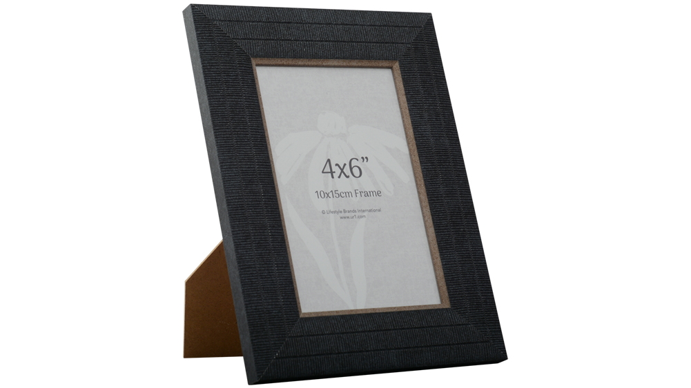 UR1 Bowie 4x6-inch Black Photo Frame | Harvey Norman