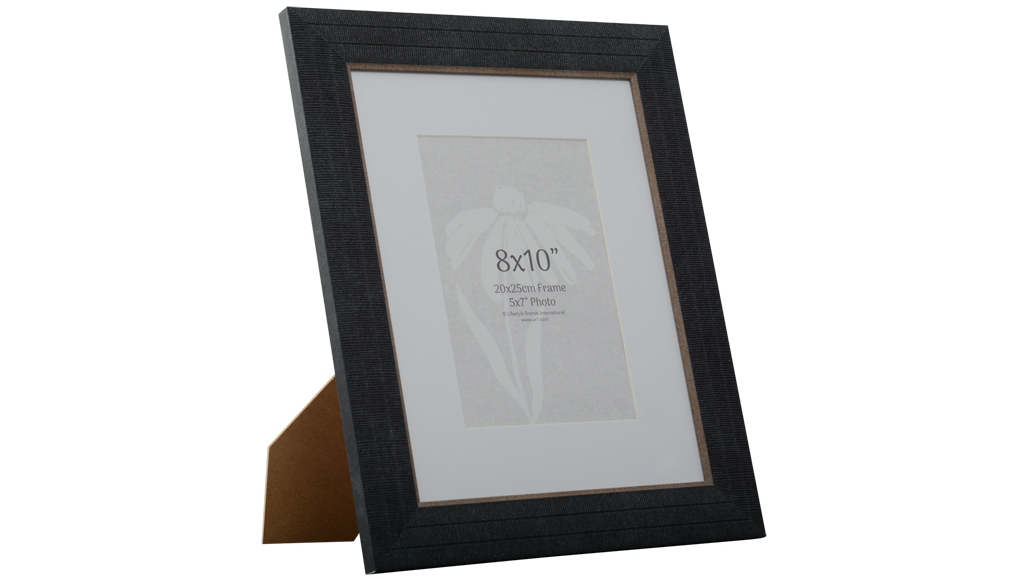 UR1 Bowie 8x10-inch Black Photo Frame with 5x7-inch Opening | Harvey Norman