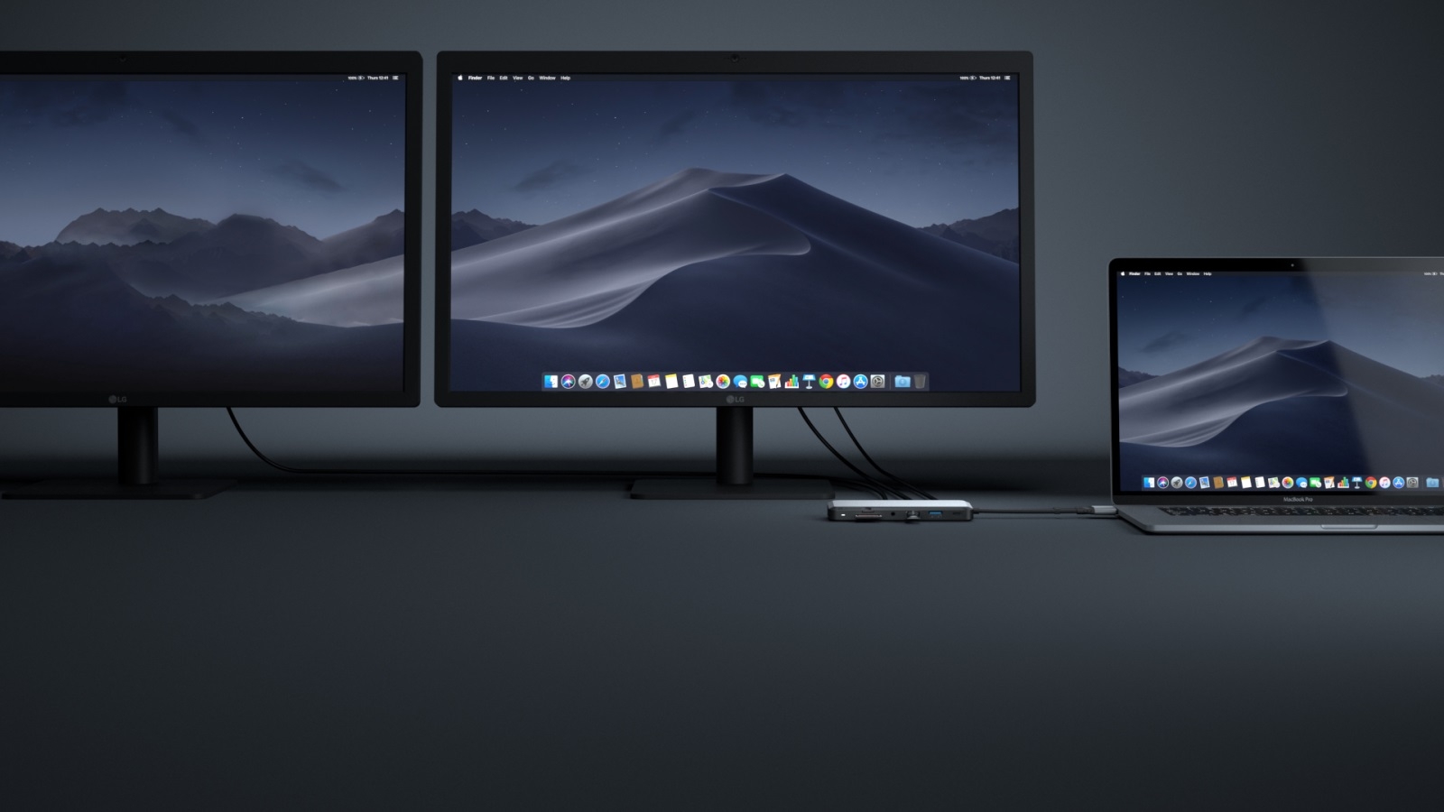 Alogic Twin USB-C Super Dock 10-in-1 Docking Station | Harvey Norman