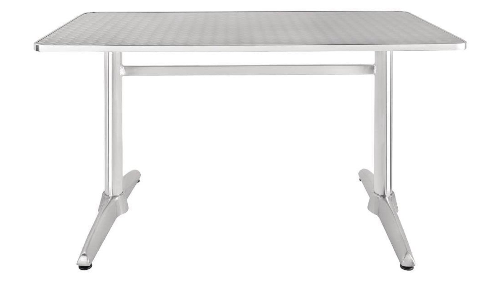 Bolero Double Pedestal Cafe Table Rectangular - 60cm | Harvey Norman
