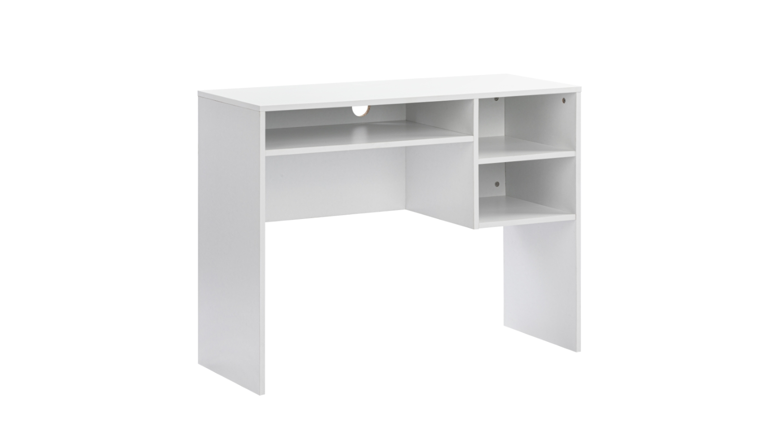 Kodu 100cm Carter Study Home Office Desk - White | Harvey Norman