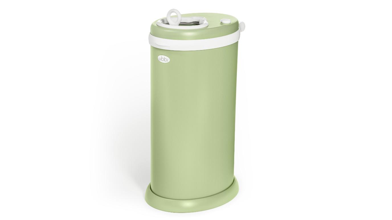 Ubbi Nappy Pail - Matte Sage | Harvey Norman