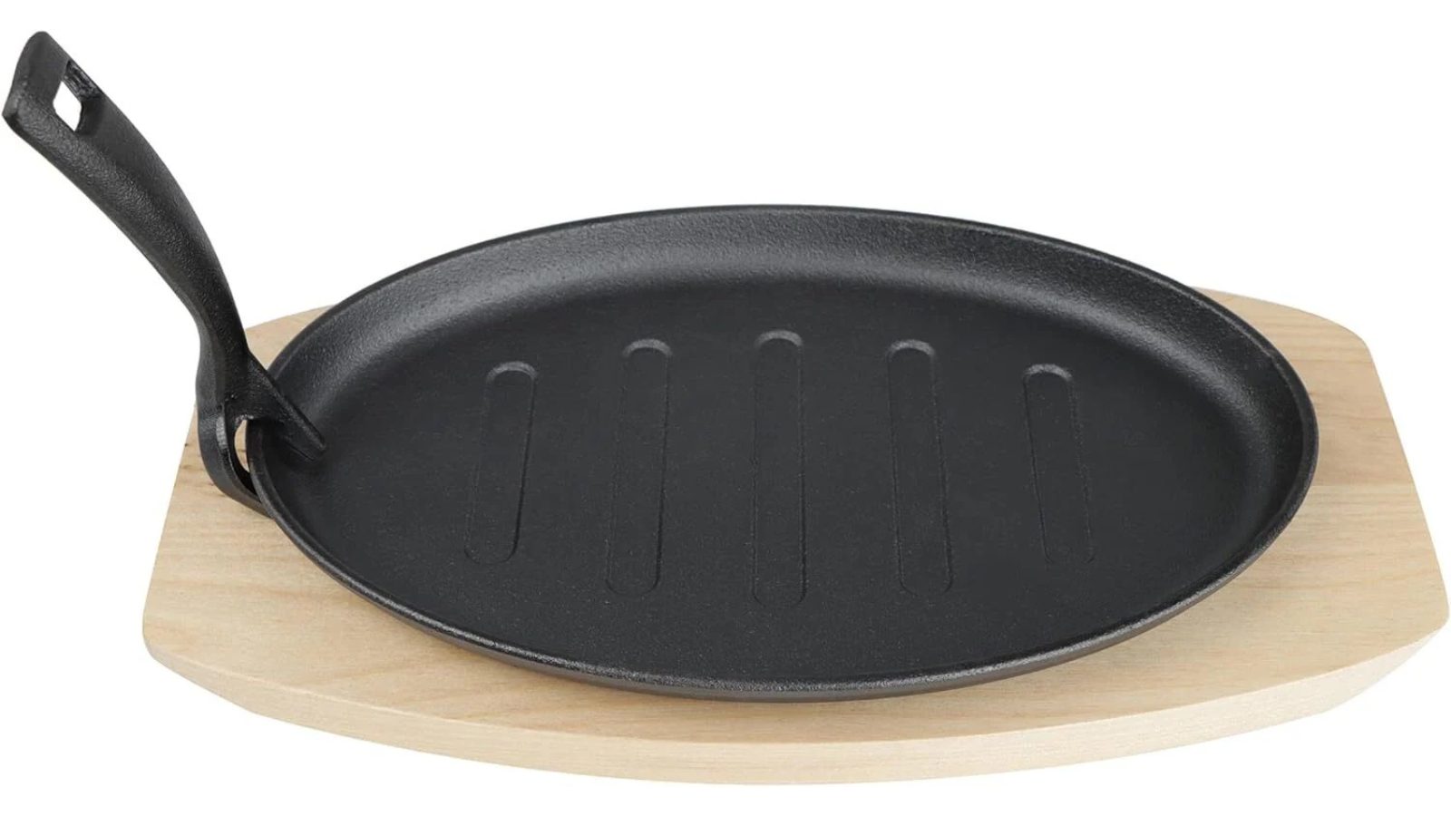 BR Home Hanoi Steak Sizzle Cast Iron Plate | Harvey Norman