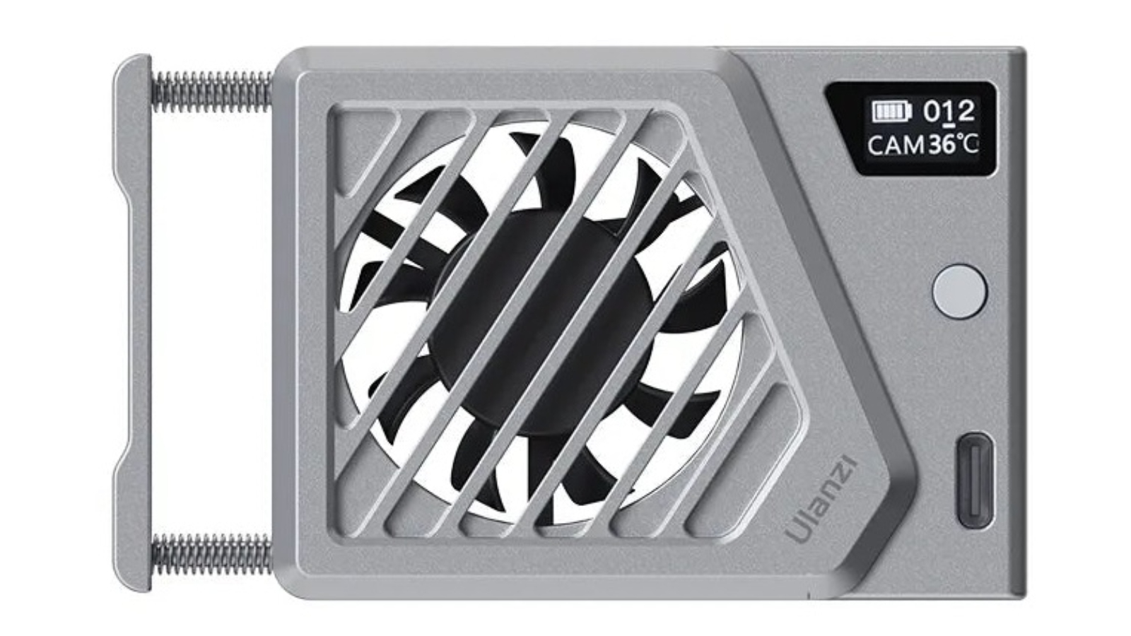 Ulanzi CA25 Silver Camera Cooling Fan V3 | Harvey Norman
