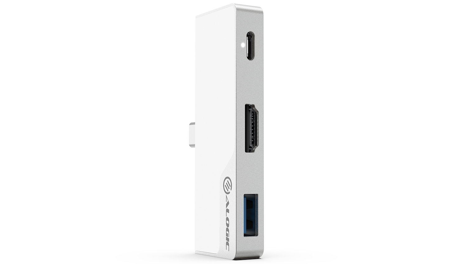 Alogic Ultra USB-C Dock Nano Mini Docking Station with USB-A - Silver ...
