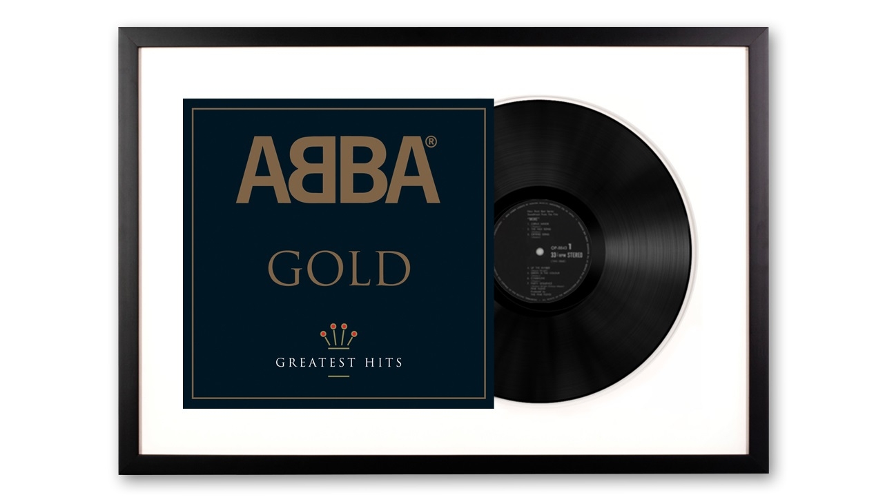 Vinyl Art Framed ABBA Gold Double Vinyl Album Art | Harvey Norman