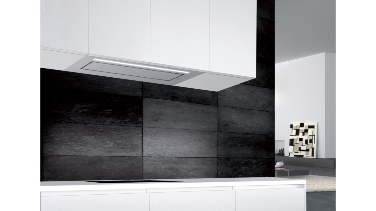 Schweigen 90cm Perimeter Aspiration Silent Undermount Rangehood with ...