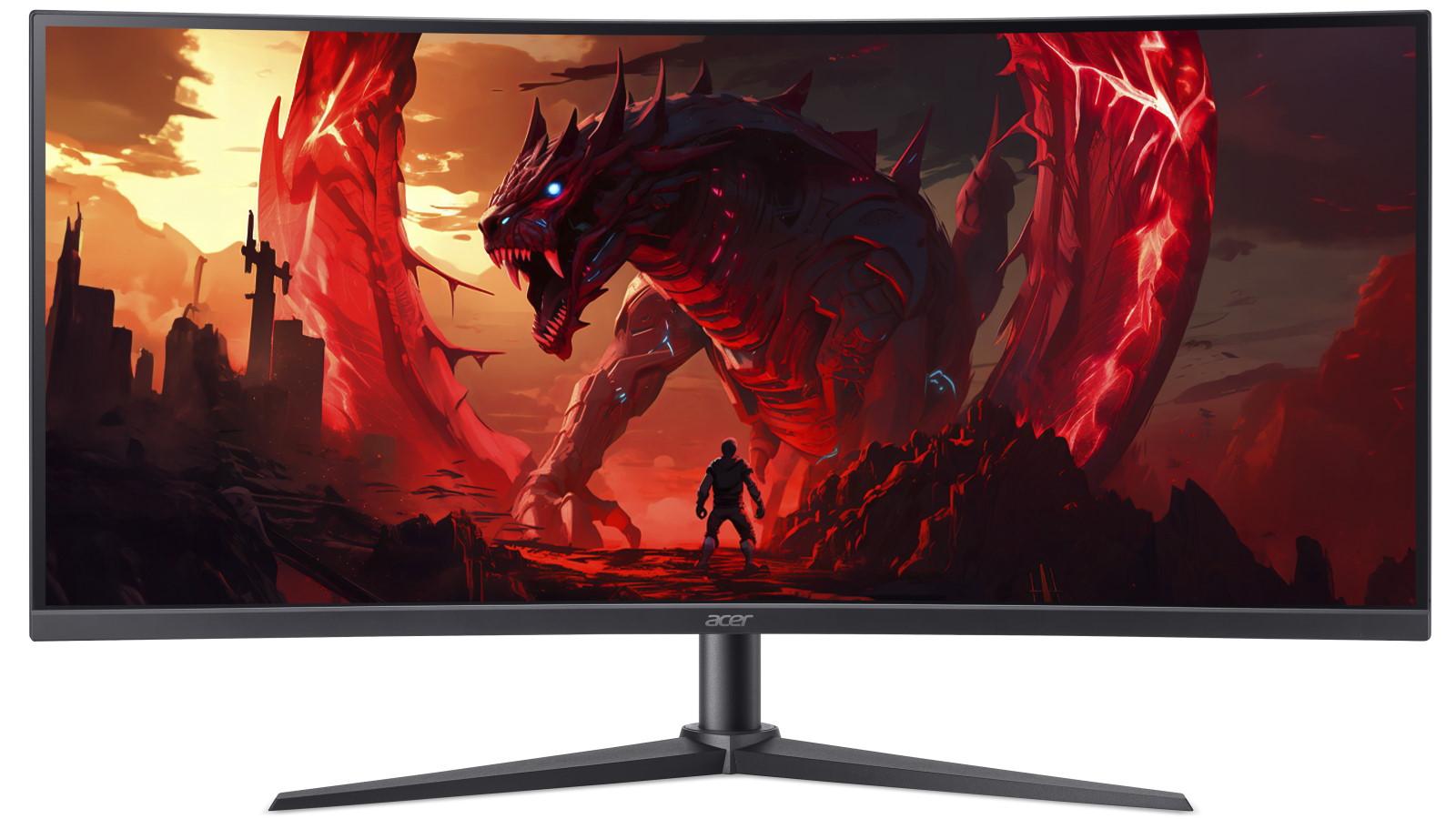 Acer Nitro XZ340CUR X0 34-inch Curved Gaming Monitor | Harvey Norman