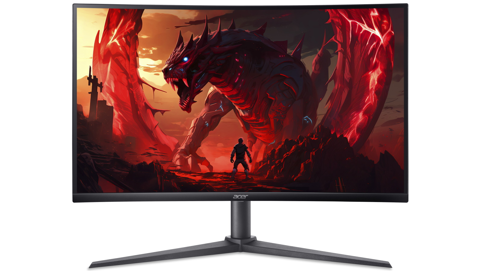 Acer Nitro XZ270U S3 27-inch Curved Gaming Monitor | Harvey Norman