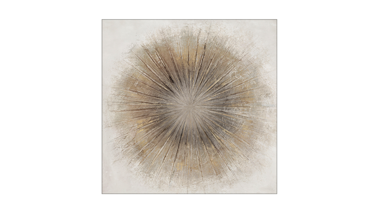 La Grolla Golden Sphere I Unframed Canvas Wall Art - 120 x 120cm ...