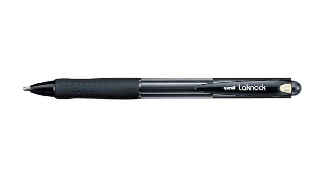 Uni-Ball SN-100 Box of 12 Laknock Retractable Broad Ballpoint Pen ...