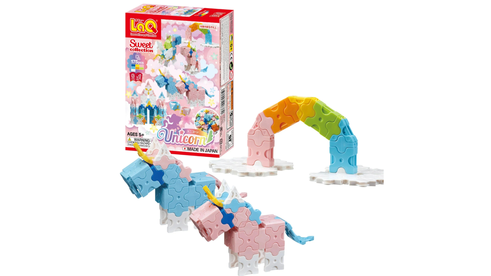 LaQ 175 Piece Sweet Unicorn Collection | Harvey Norman