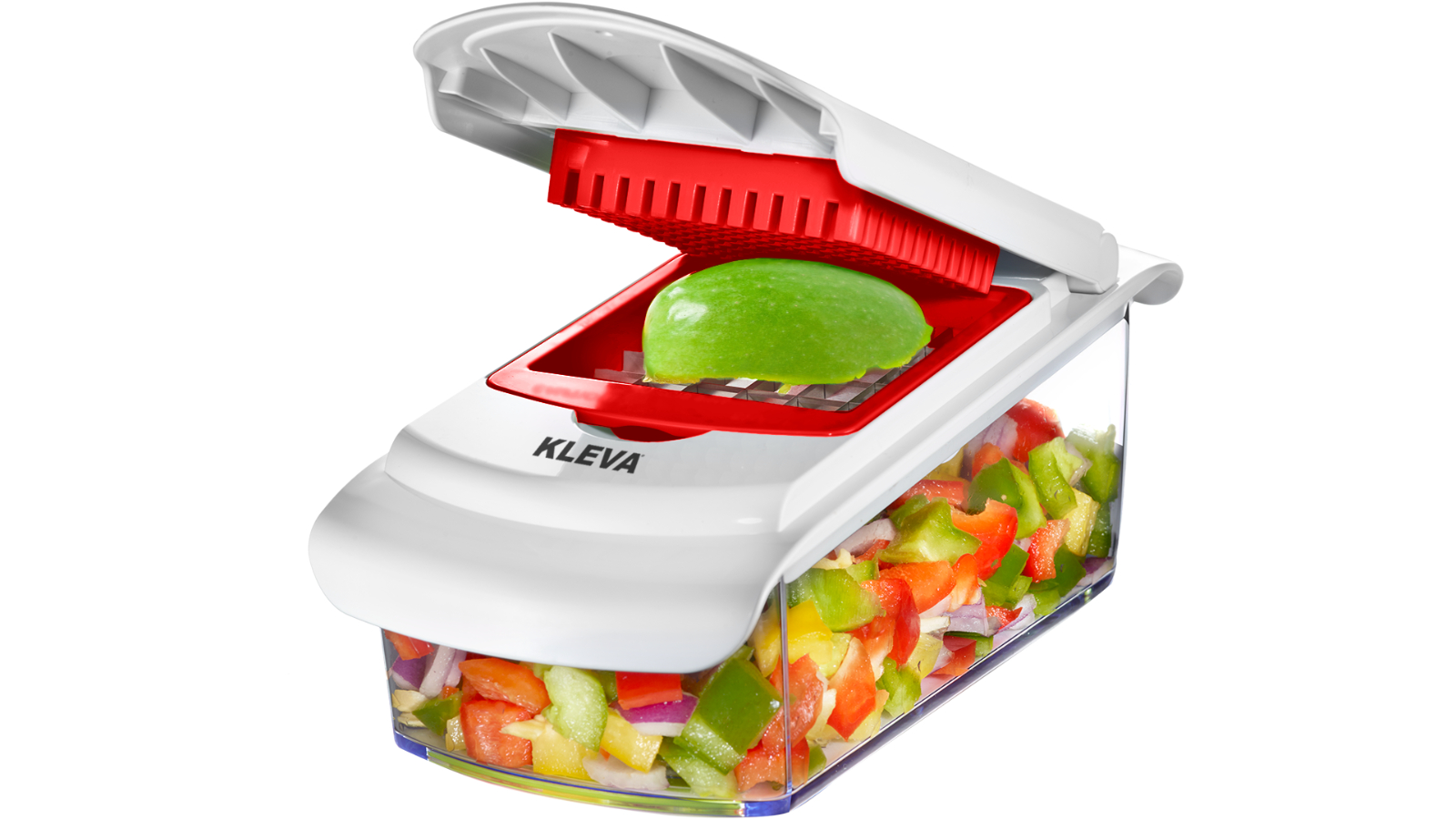 Kleva Compact Vegetable Cutter Set - Red | Harvey Norman