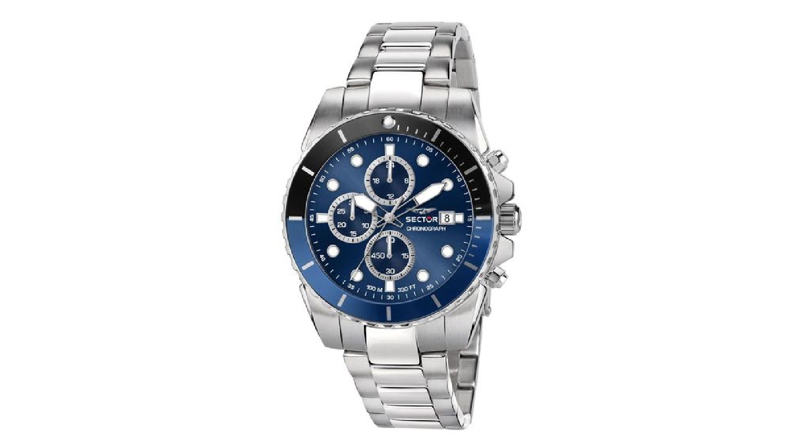 Sector 450 Dial Chronograph 4.3cm - Blue | Harvey Norman