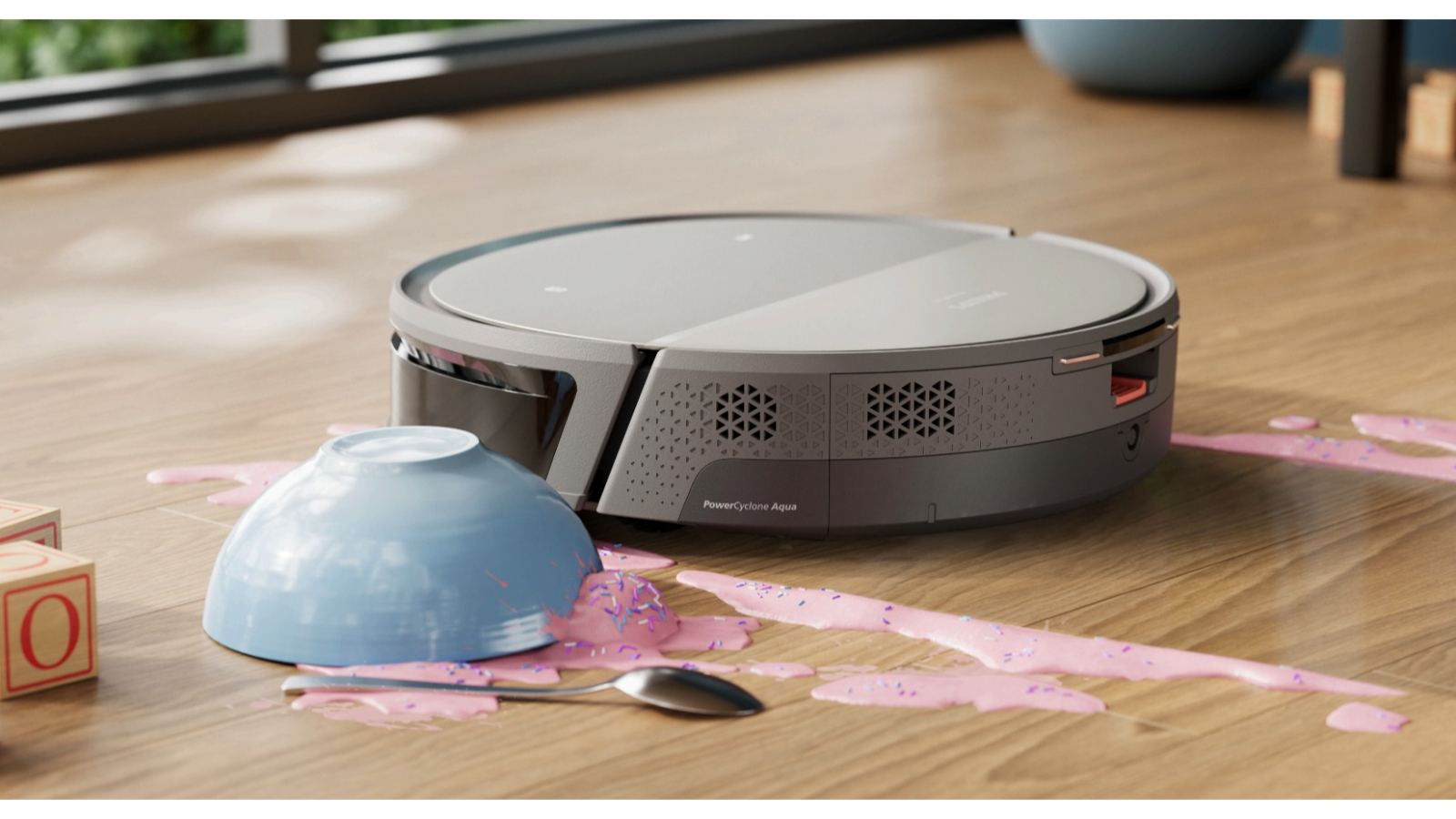 Philips HomeRun 9000 Series Vacuum and Mop Robot | Harvey Norman