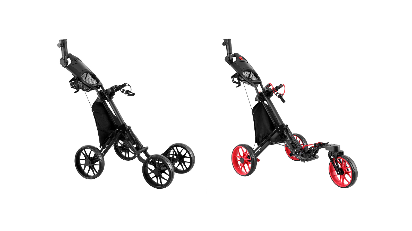Everfit Golf Buggy Foldable Trolley Wheel Golf Cart | Harvey Norman
