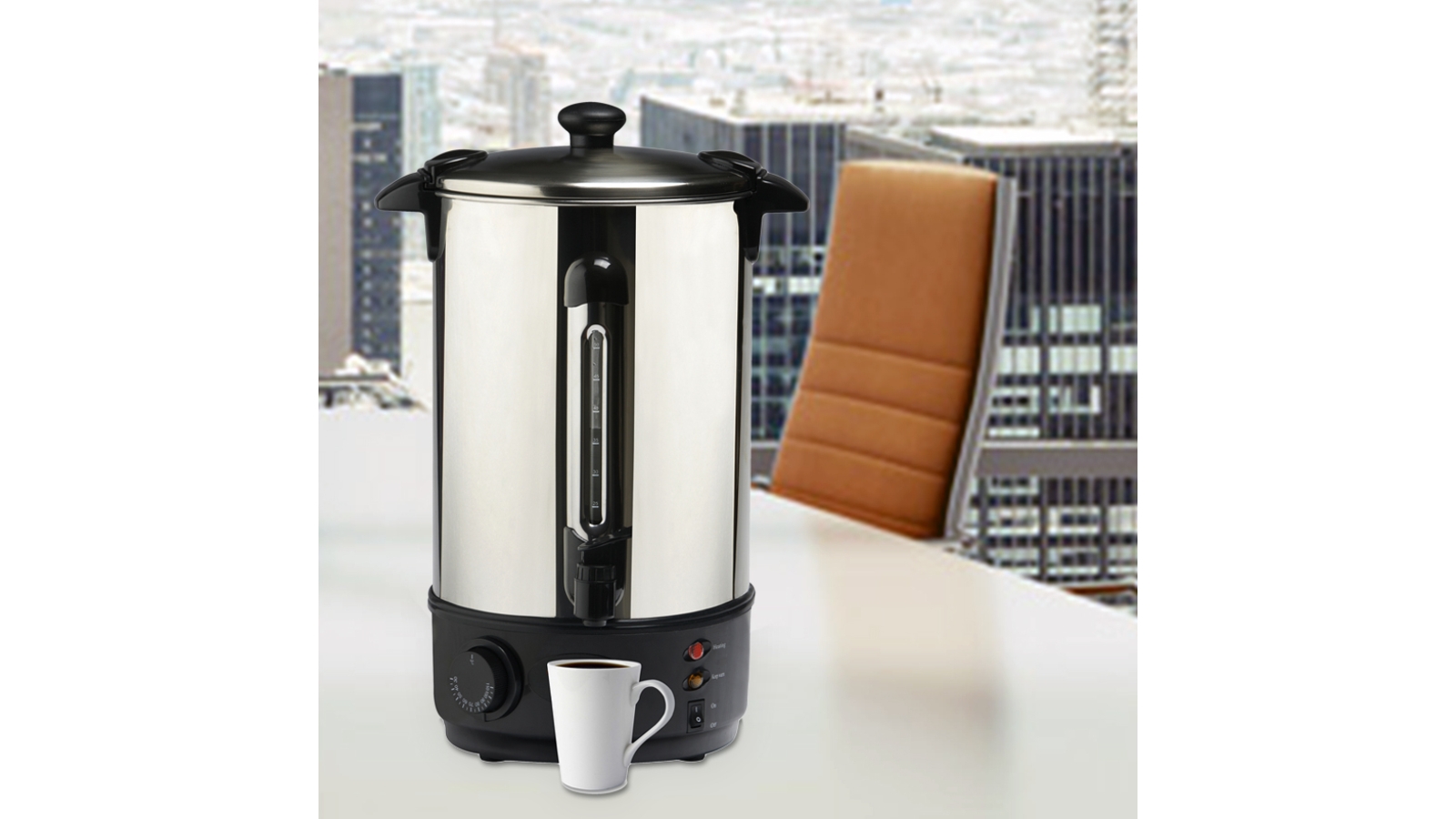 Healthy Choice Stainless Steel 10Litre Hot Water Urn | Harvey Norman