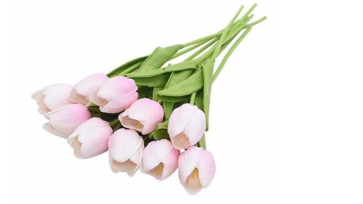 HOD Colourful Home Decor Tulip Artificial Flower - Pink Ombre | Harvey ...